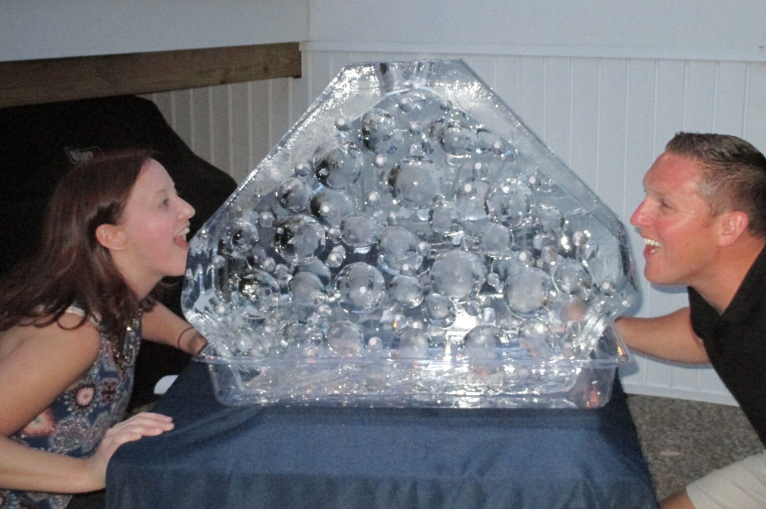 Shot Luges | Shot Luge Delivery by Brilliant Ice Sculpture
