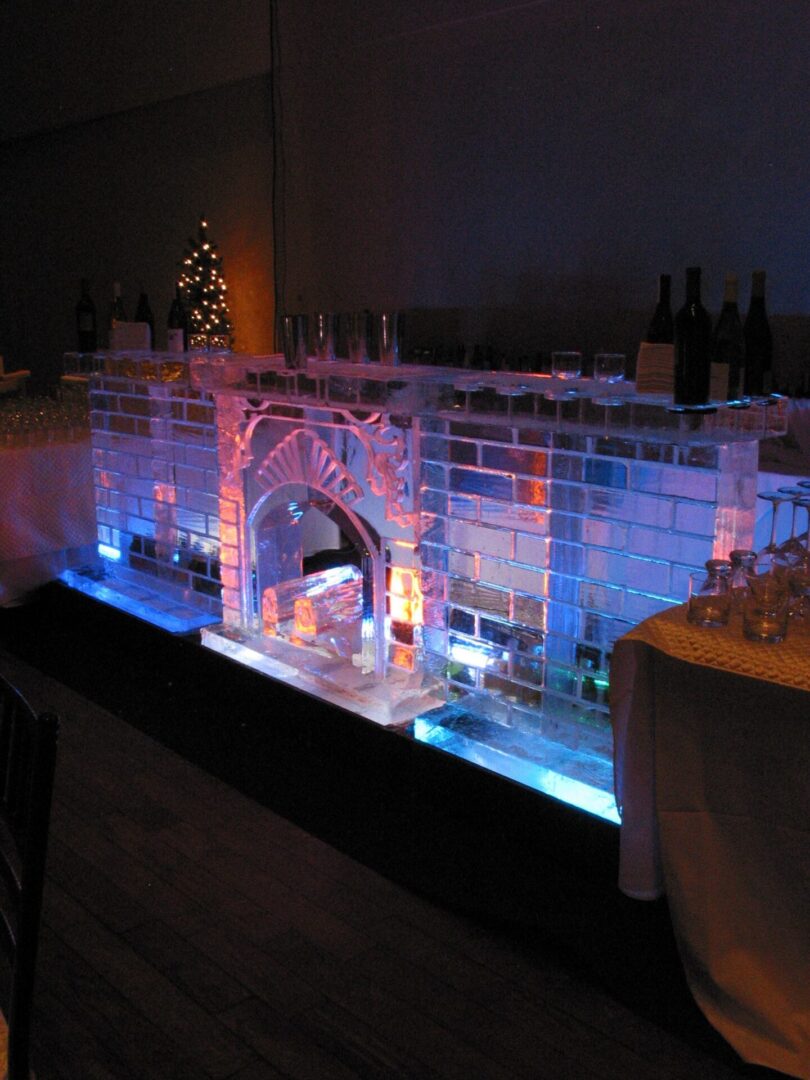 Ice Bars | Ice Bar Designs by Brilliant Ice Sculpture
